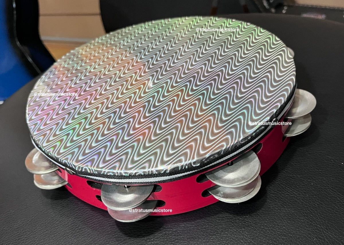 PANDERO ECLIPSE PAN-10RD ROJO