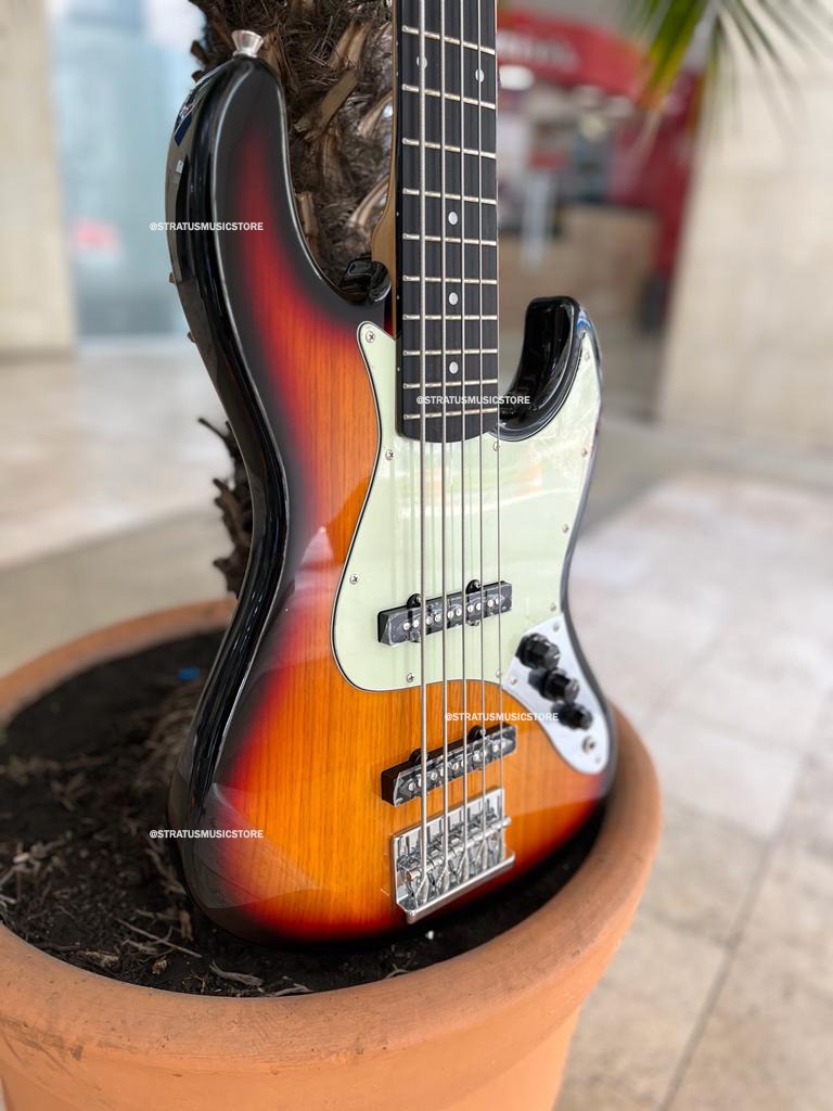 BAJO ELECTRICO TAGIMA TW73 5 CUERDAS TIPO JAZZ BASS SOMBREADO MICA MEN